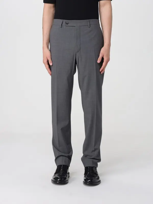 Incotex Virgin Wool Chino Trousers - Grey