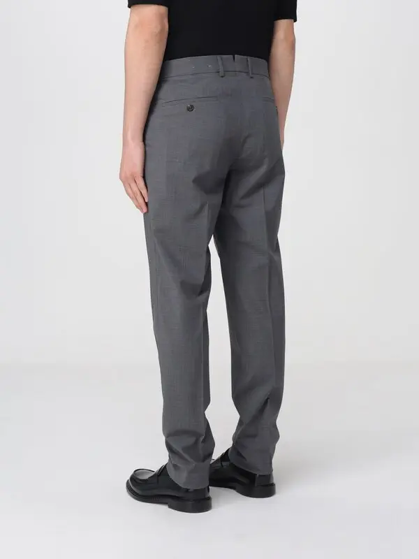 Incotex Virgin Wool Chino Trousers - Grey