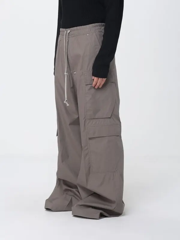 Rick Owens Cotton Cargo Pants