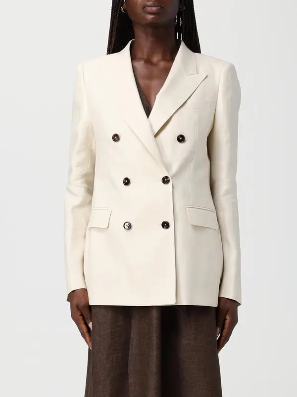 Tagliatore Double-breasted Linen Blazer