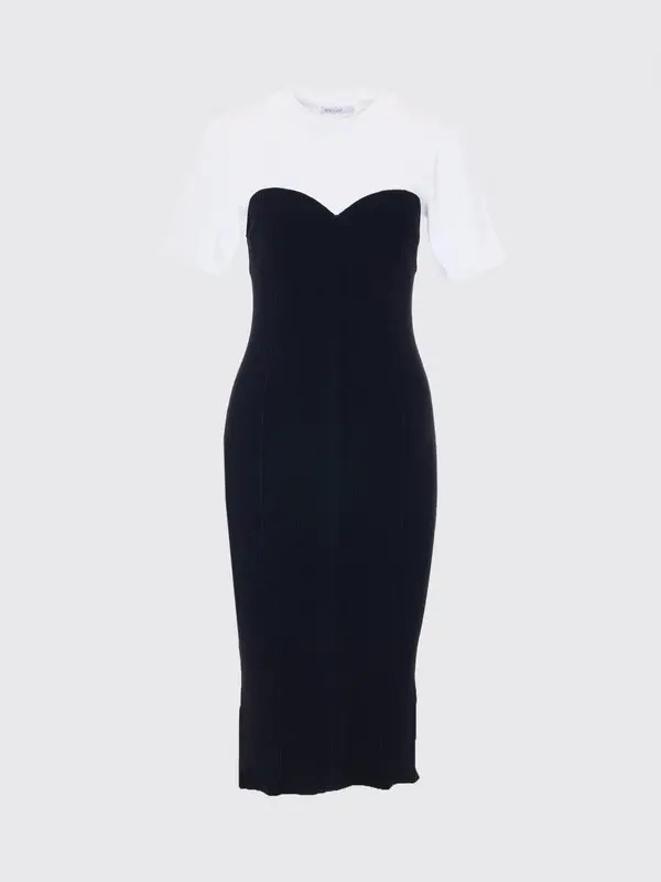 Patrizia Pepe Viscose Jersey Midi Dress