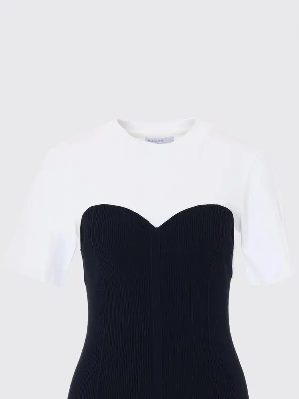 Patrizia Pepe Viscose Jersey Midi Dress