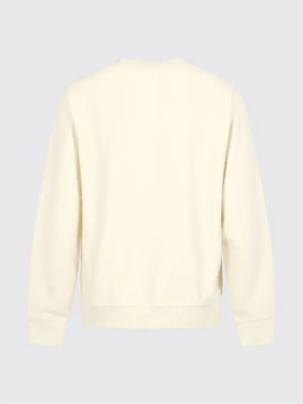 Carhartt Work In Progress Cotton Blend Crewneck Sweatshirt With Embroidered Logo - Beige