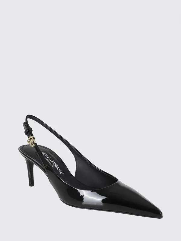 Dolce & Gabbana Patent Leather Slingbacks
