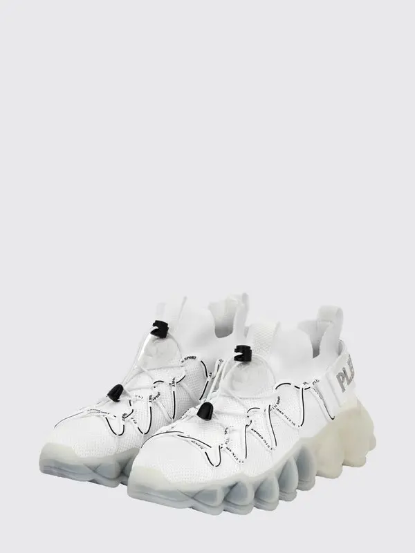 PLEIN SPORT High Top Sneakers With Dynamic Lacing System