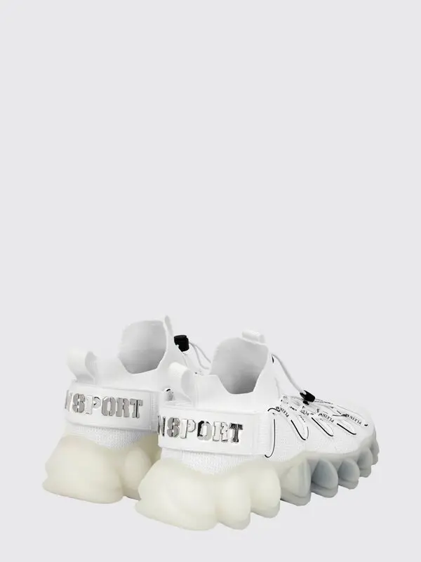 PLEIN SPORT High Top Sneakers With Dynamic Lacing System