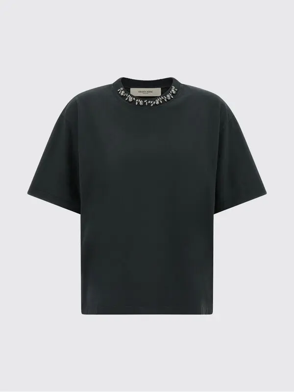 GOLDEN GOOSE Embellished Cotton T-shirt