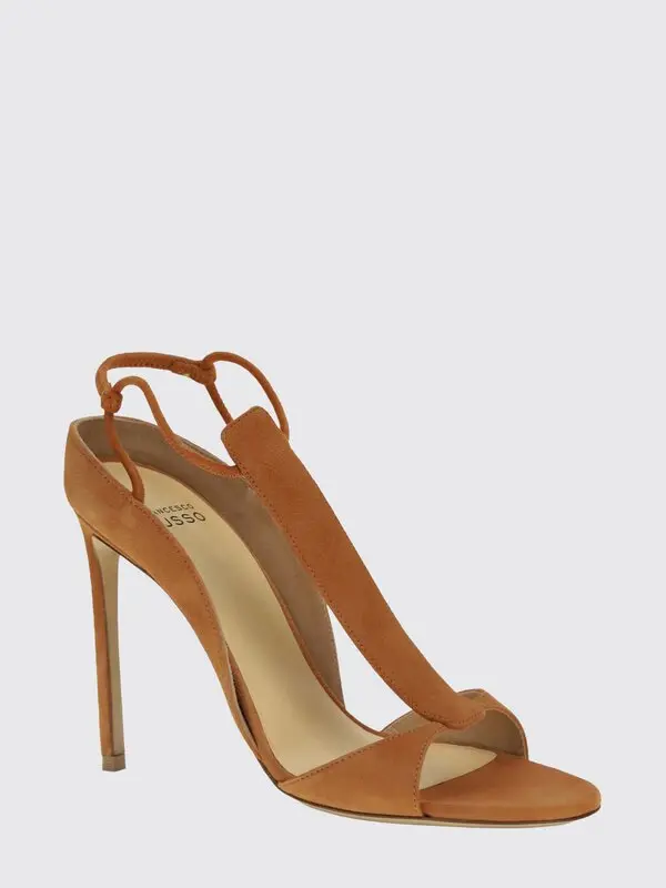 FRANCESCO RUSSO Suede Sandal