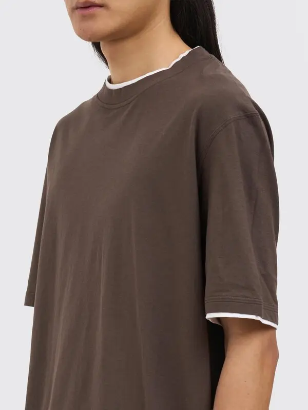 PAOLO PECORA Basic Cotton T-shirt