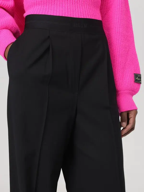 MSGM Tailored Wide-leg Trousers