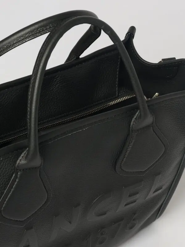 LANCEL Embellished Leather Tote Bag - Black