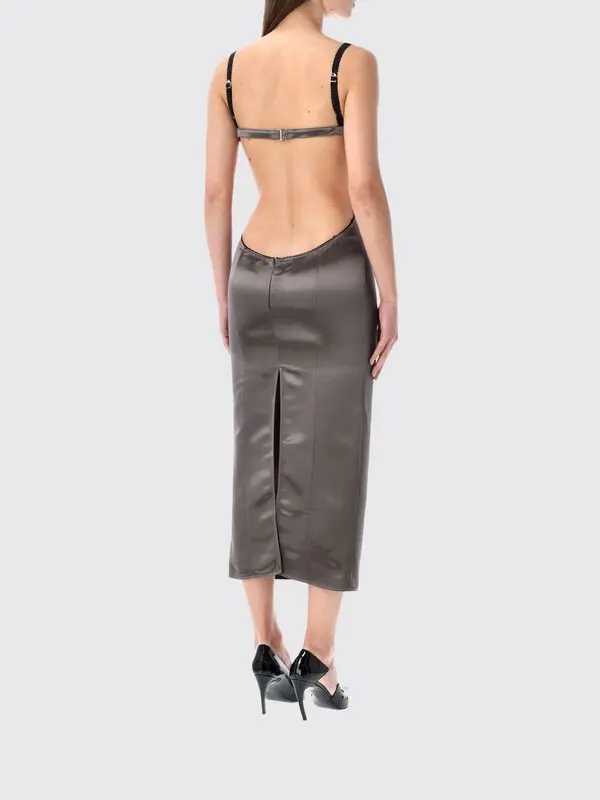 Attico Viscose Midi Dress