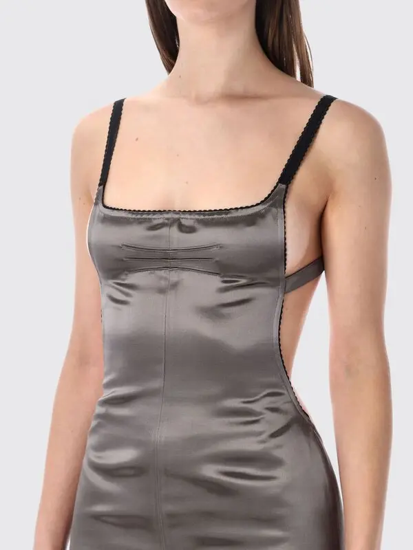 Attico Viscose Midi Dress