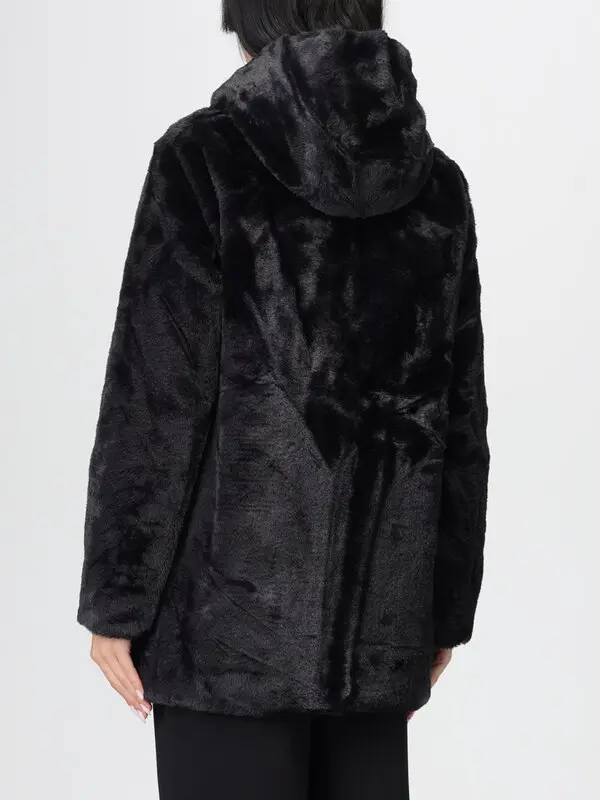 SAVE THE DUCK Faux Fur Hooded Jacket