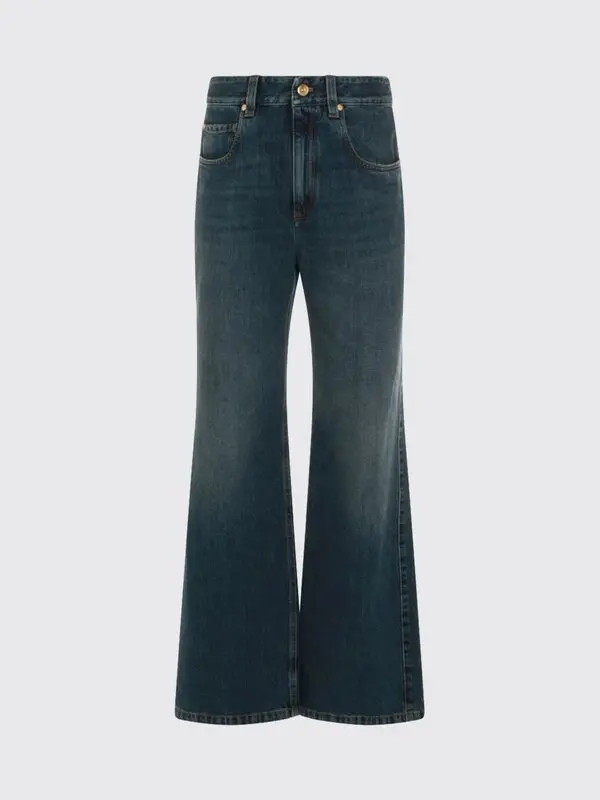 Brunello Cucinelli Cotton Flared Jeans - Blue