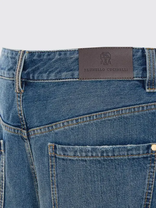 Brunello Cucinelli Cotton Flared Jeans