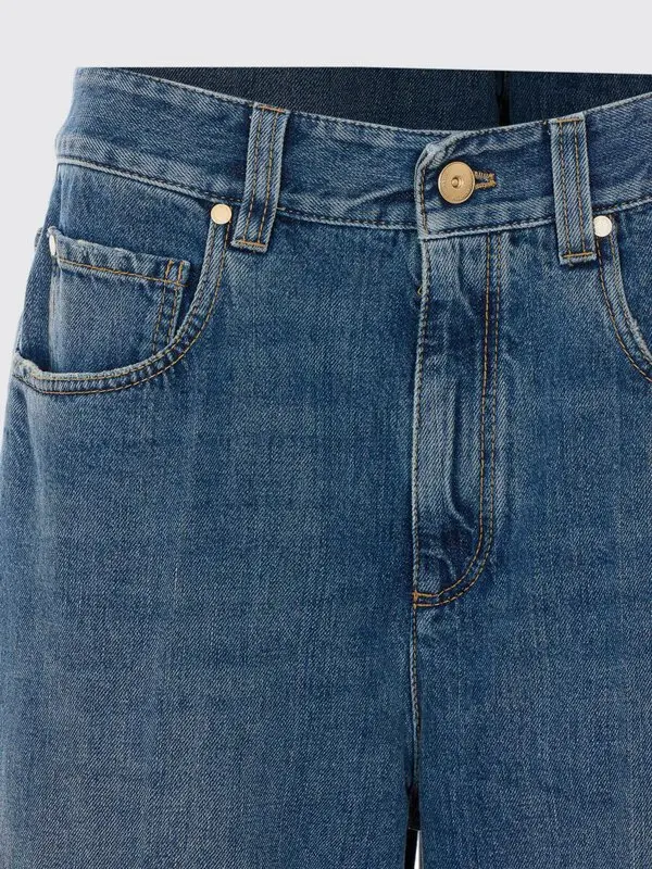 Brunello Cucinelli Cotton Flared Jeans
