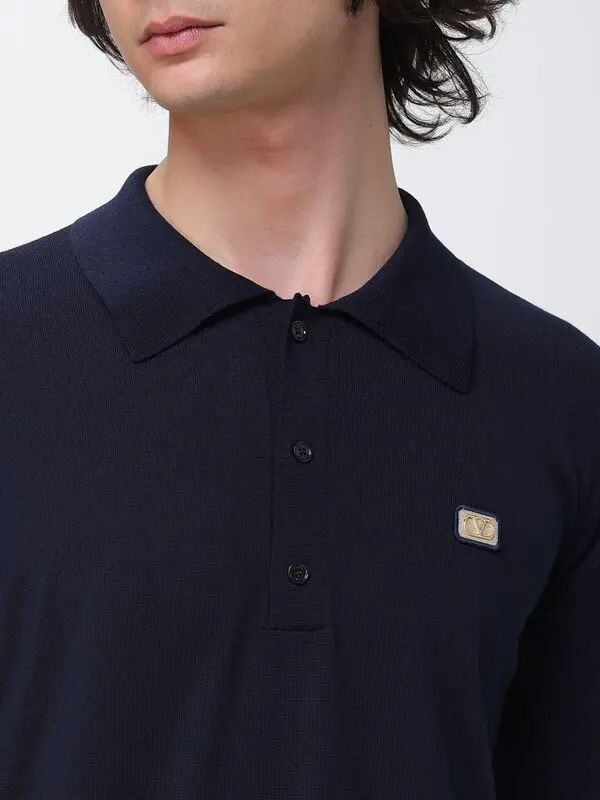 Valentino Garavani Virgin Wool Polo Shirt