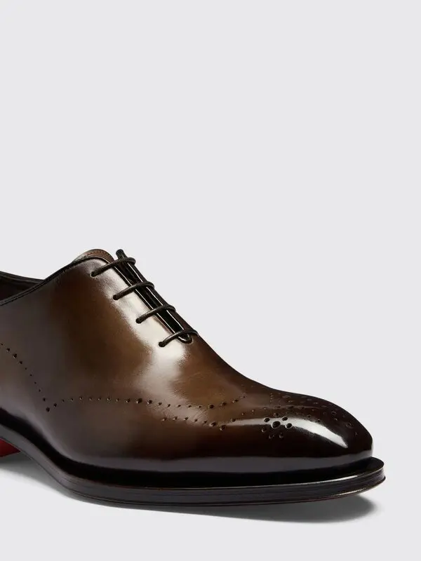 Santoni Leather Lace-up