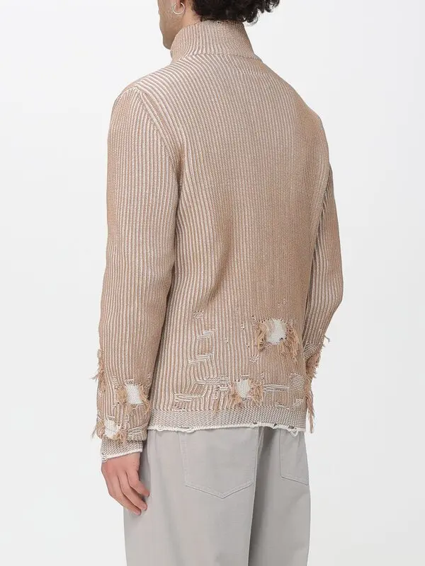 MAISON MARGIELA Distressed Cotton Cardigan
