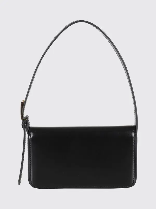 Victoria Beckham Dorian Leather Shoulder Bag - Black