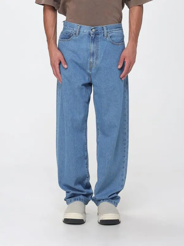 Carhartt Work In Progress Straight Leg Jeans - Blue