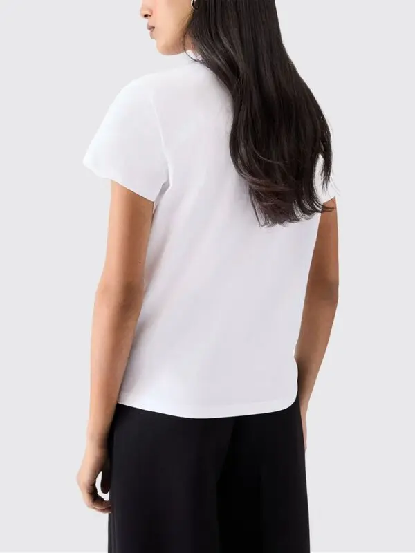 Jacquemus Cotton T-shirts With Mini Logo - White