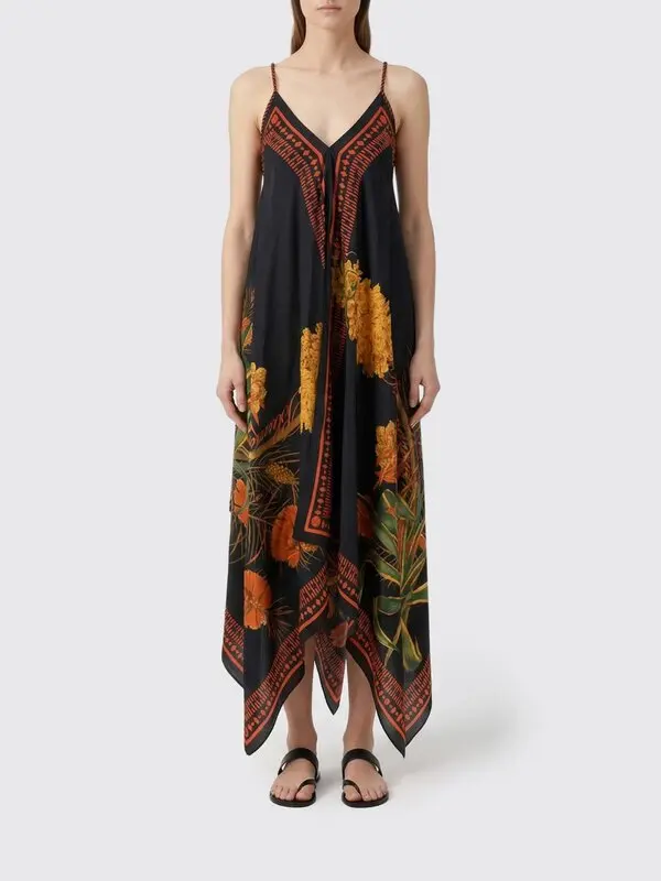 Blumarine Viscose Twill Dress