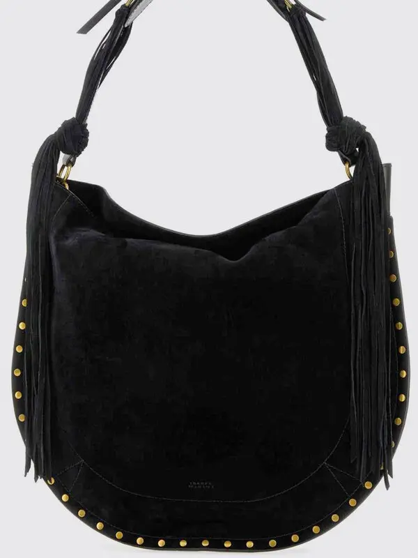 Isabel Marant Étoile Oskan Suede Bag - Black