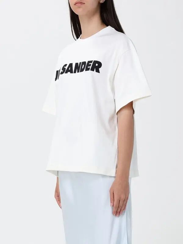 JIL SANDER Cotton T-shirts With Logo