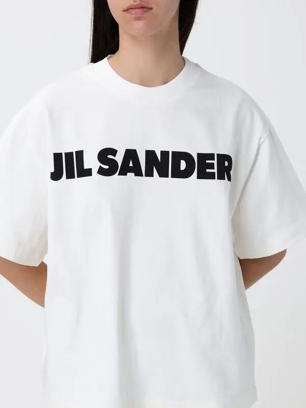 JIL SANDER Cotton T-shirts With Logo
