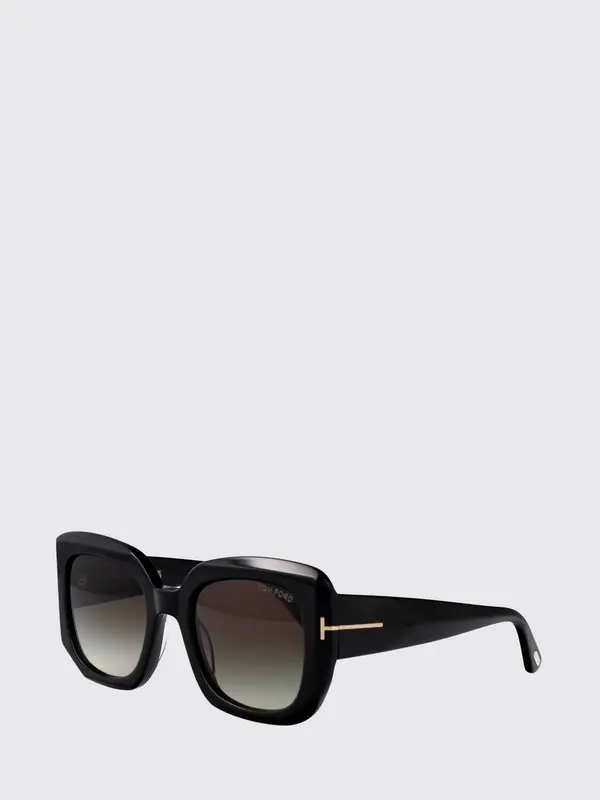 TOM FORD Tortoiseshell Frame Sunglasses - Black 1