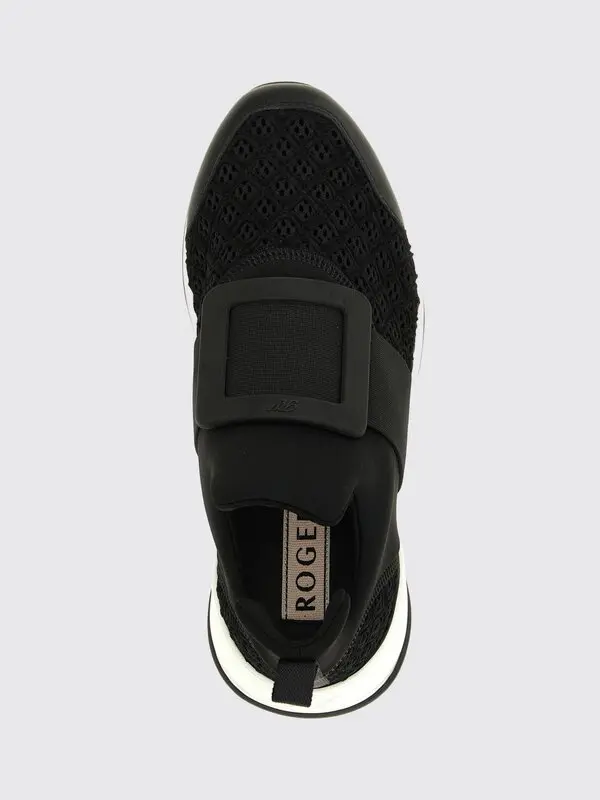 ROGER VIVIER Viv' Run Technical Fabric Slip-on Sneakers With Chunky Sole