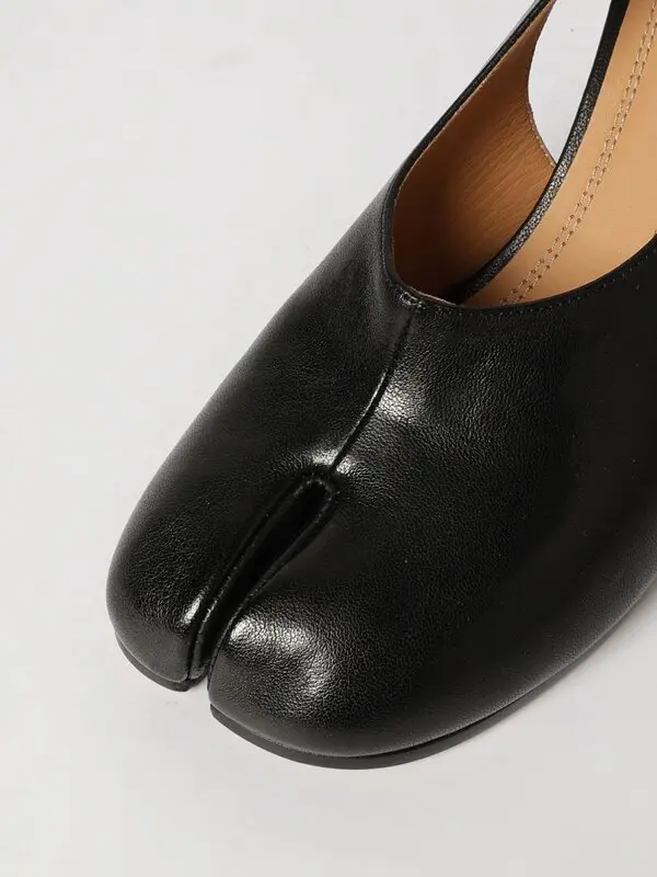 MAISON MARGIELA Tabi Leather Wedge Slingback