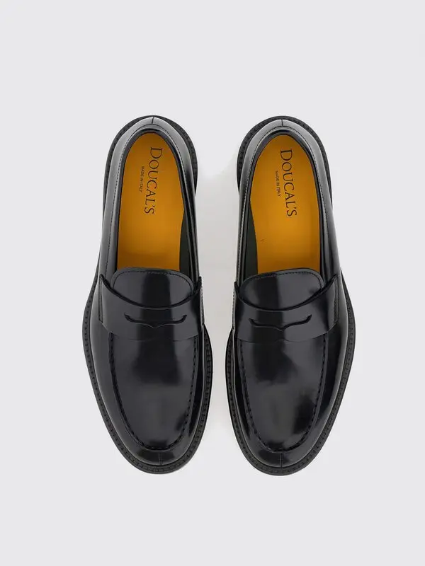DOUCAL'S Brushed Leather Loafers