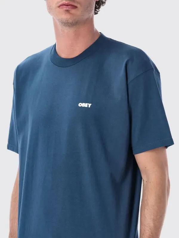 Obey Printed Cotton T-shirt