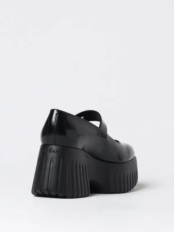 Hogan Platform Mary Jane Shoes