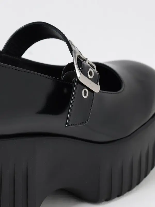 Hogan Platform Mary Jane Shoes