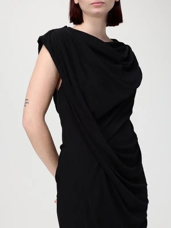 ENTIRE STUDIOS Draped Jersey Twist Mini Dress - Multicolor