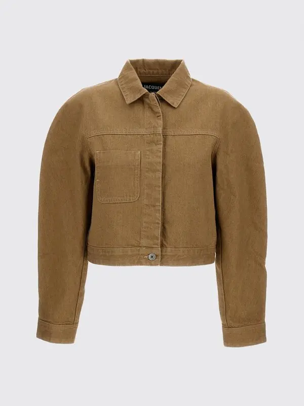 Jacquemus Cotton Denim Ovalo Jacket