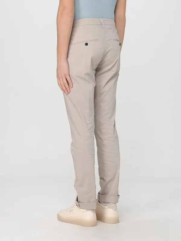 DONDUP Cotton Chino Trousers - Beige