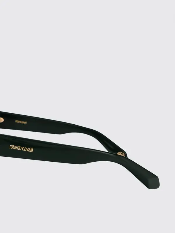 Roberto Cavalli Sunglasses With Gold Tone Embellishments - Green
