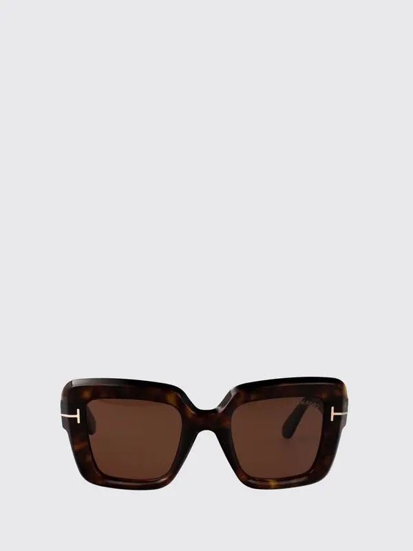 TOM FORD Tortoiseshell Square Frame Sunglasses