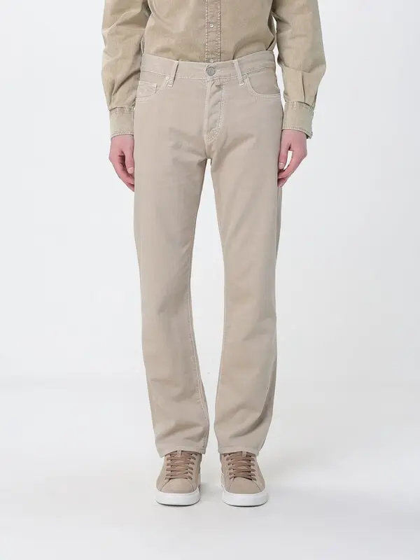 Jacob Cohen Slim Fit Denim Jeans - Beige