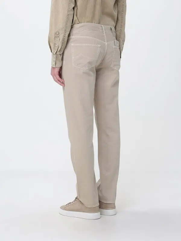 Jacob Cohen Slim Fit Denim Jeans - Beige