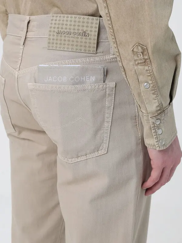 Jacob Cohen Slim Fit Denim Jeans - Beige