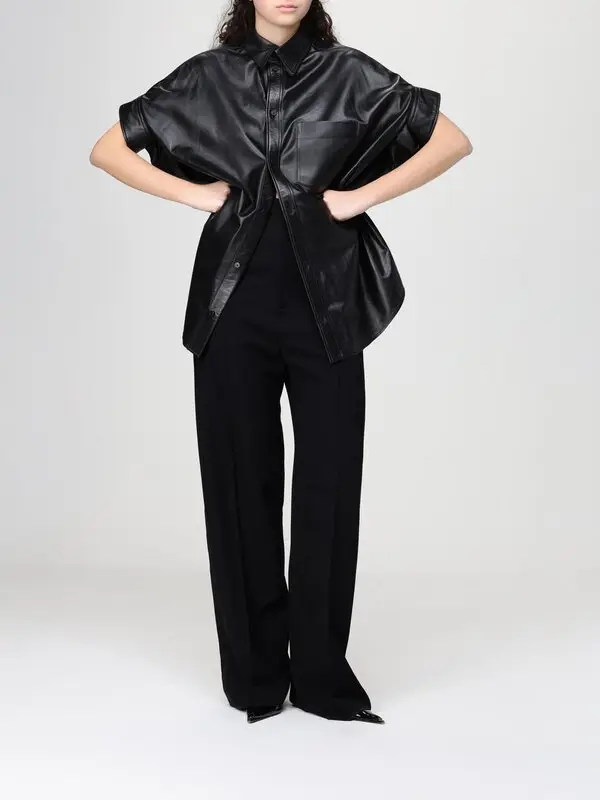 Balenciaga Leather Shirt
