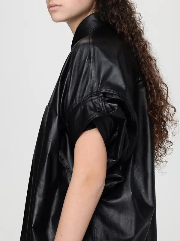 Balenciaga Leather Shirt