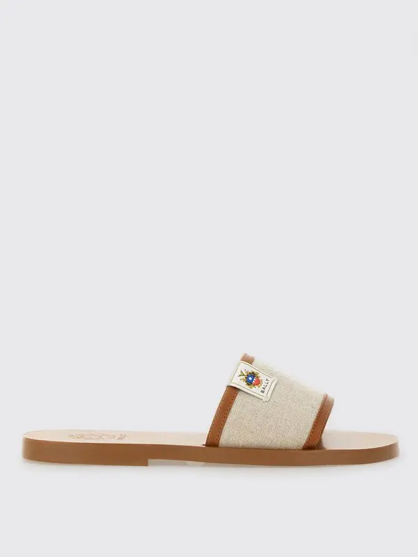 Bally Flat Sandals