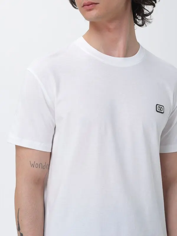 Valentino Garavani Cotton T-shirt With Vlogo
